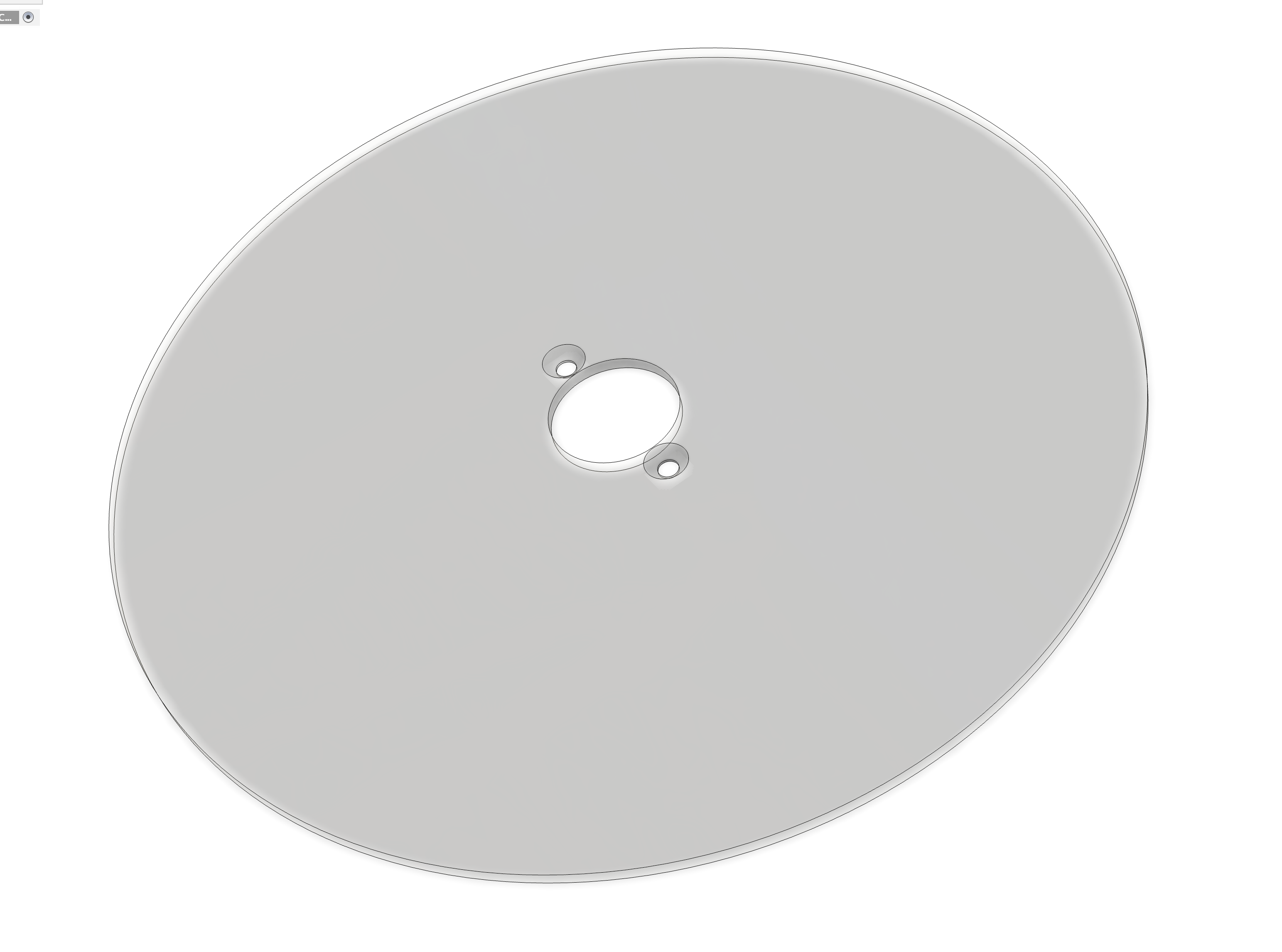Compact CSL Perspex Label DISC | RENTAFILL